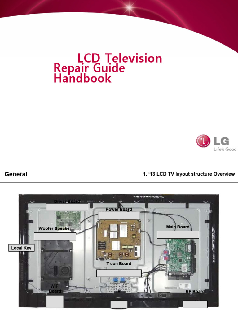 LCD TV Repair Methods Handbook | PDF | Liquid Crystal Display | Power ...