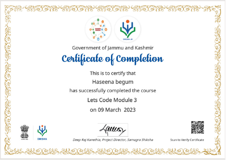 Lets Code Module 3 | PDF