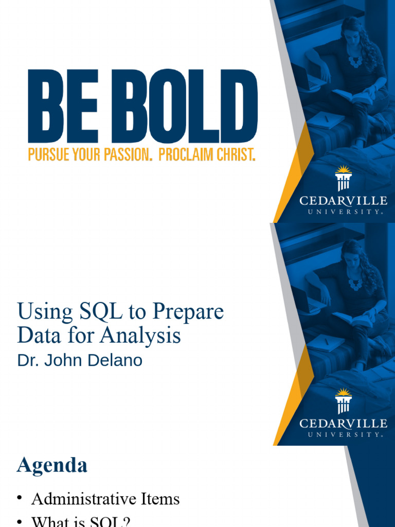 Using SQL To Prepare For Data Analysis | PDF
