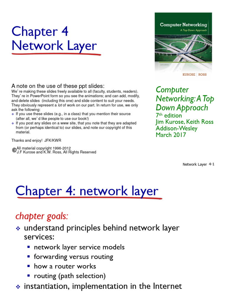 ch4 - Computer Networking CLC - Ptit | PDF