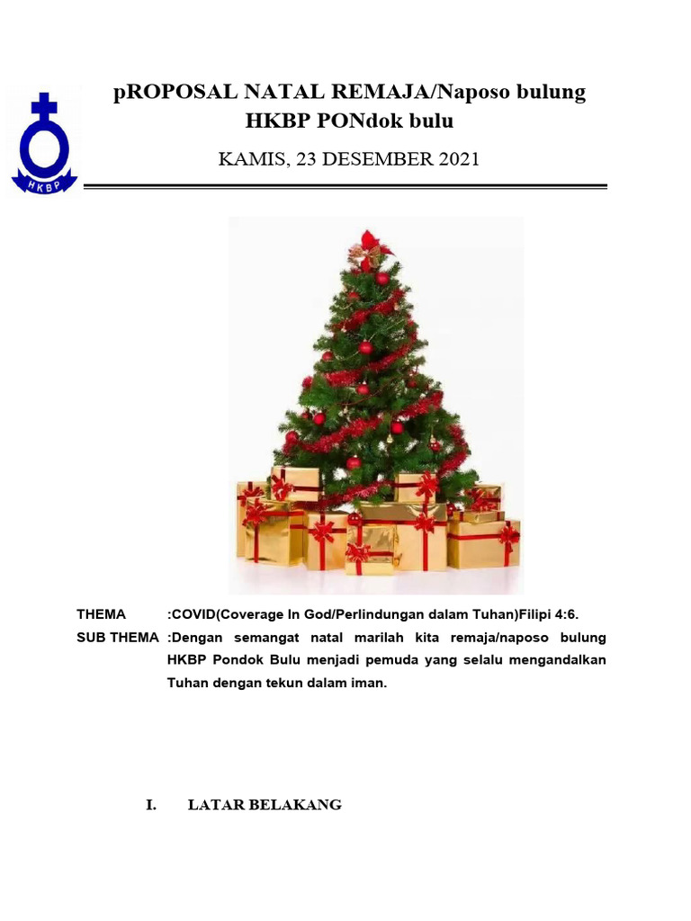 Proposal Natal RNB | PDF