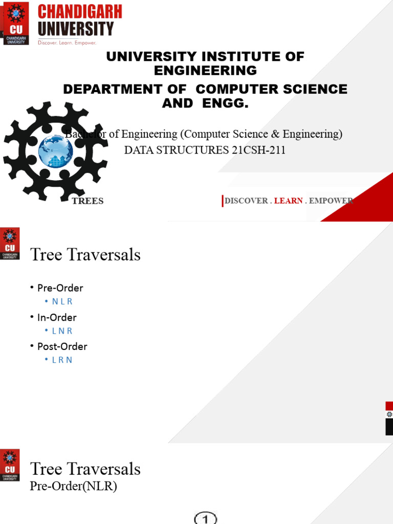 Lecture 312 Traversing Binary Trees Traversal Pdf Applied 8265