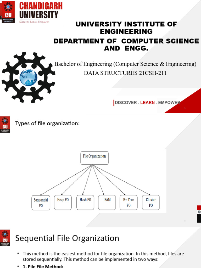 Lecture 3.3.3 Sequential, Relative | PDF | Computer File | Computer Data Storage