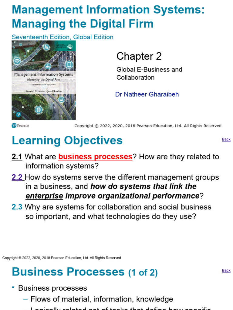 Laudon PPT ch02 Cut | PDF