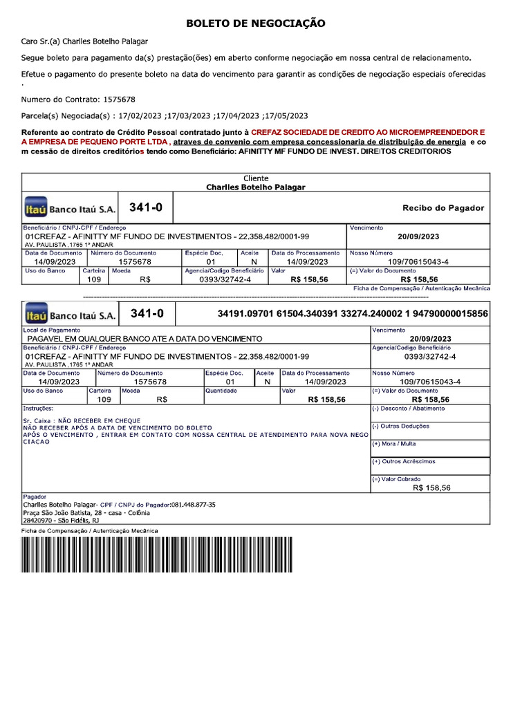 Charlles Botelho Palagar - 22999244153 | PDF