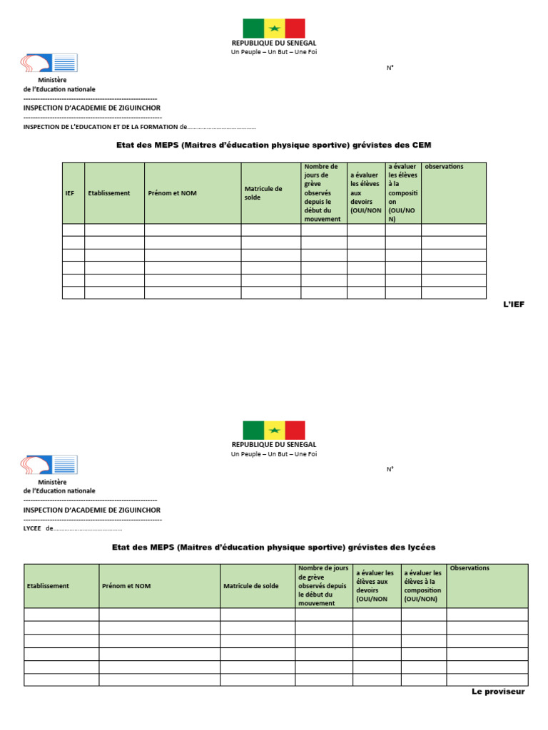 Situation MEPS | PDF