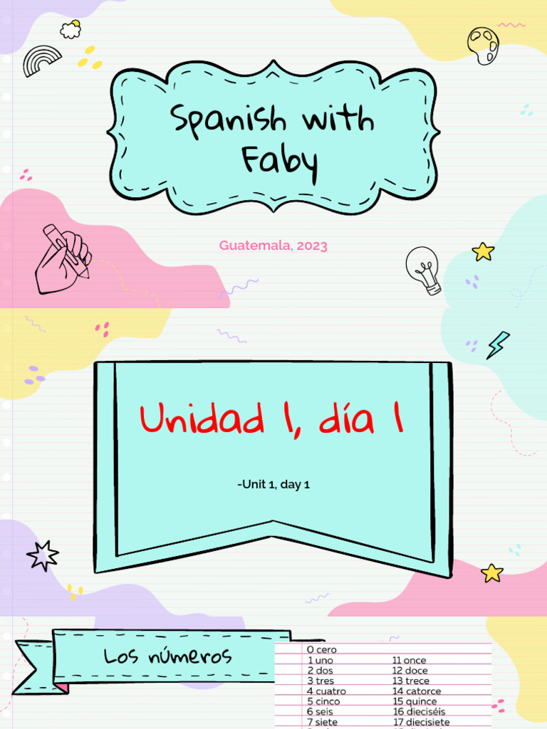 Unidad 1, Lección 1 | PDF