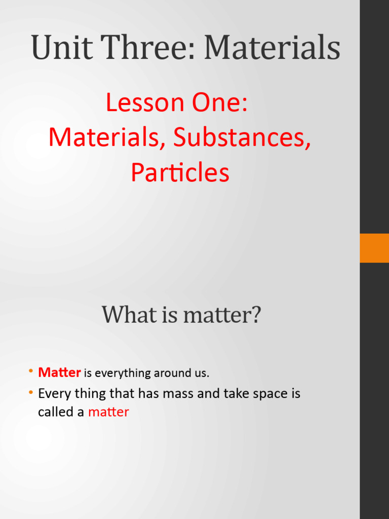 Unit 3 lesson one | PDF