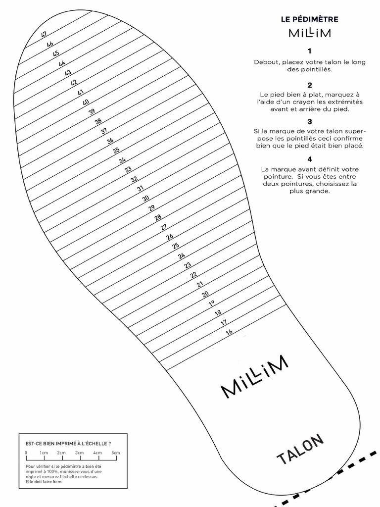 Pedimetre Millim | PDF