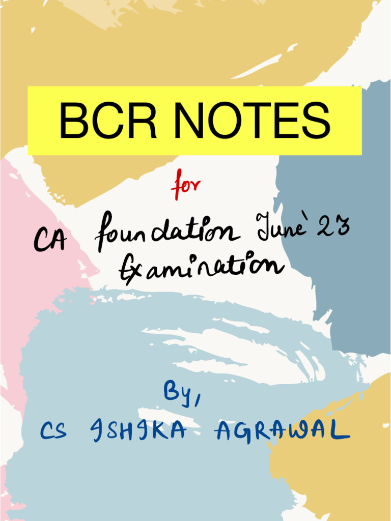 BCR Notes | PDF | Verb | Subject (Grammar)