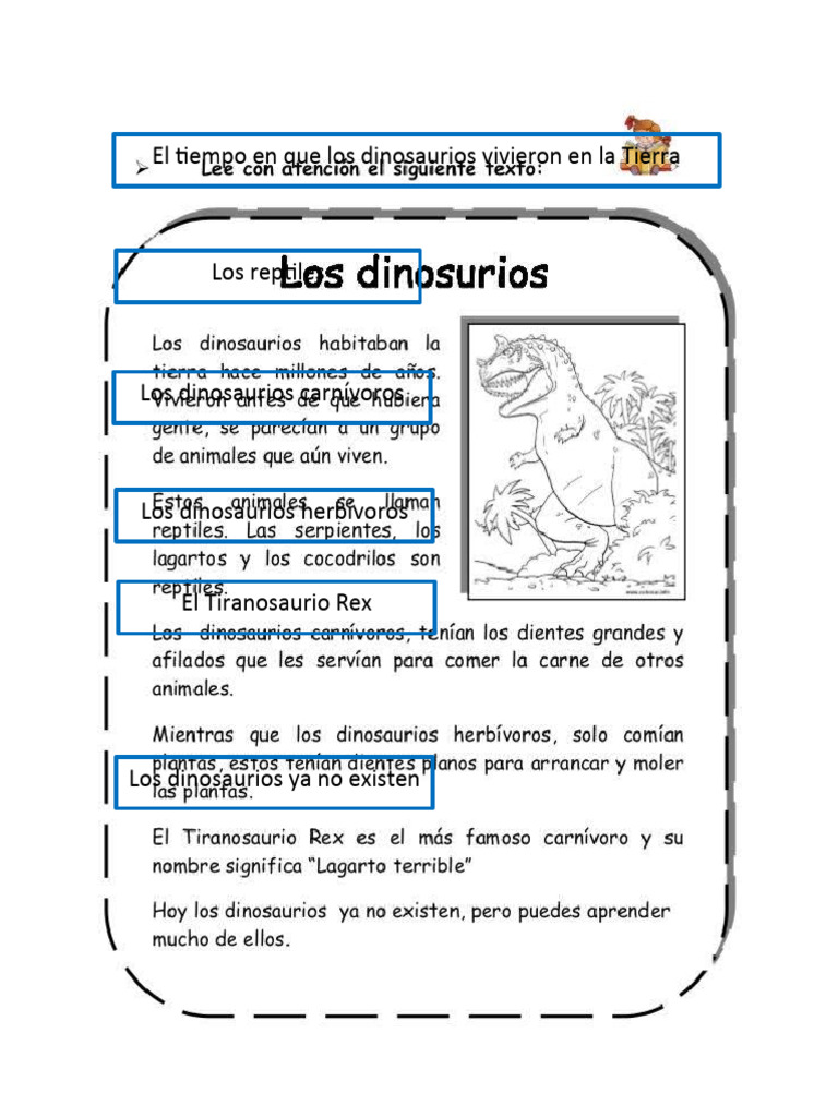Idea Principal Texto Informativo | PDF