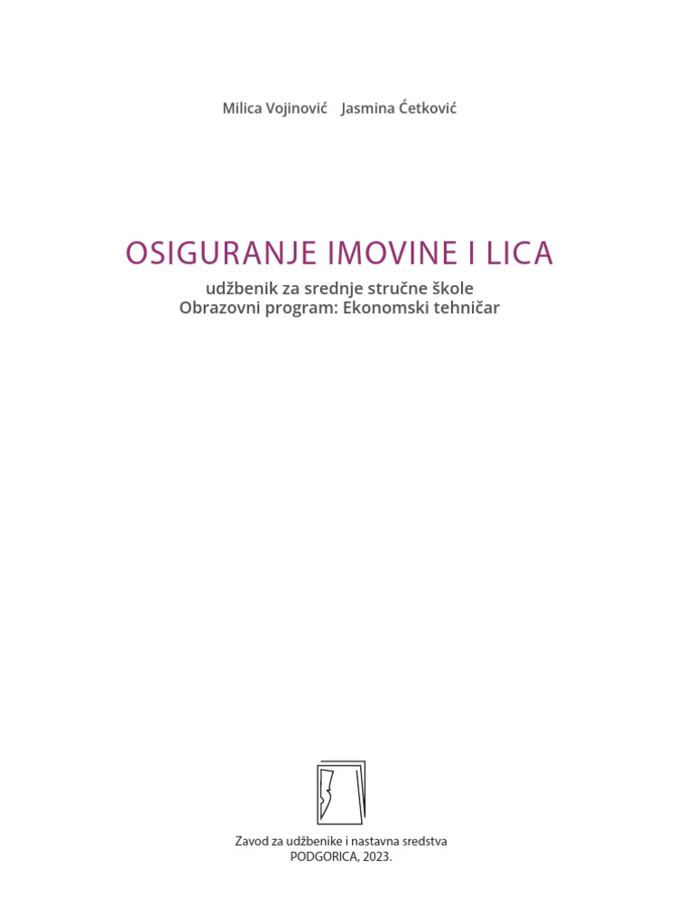 Osiguranje Imovine I Lica (Unutra) - 1-2 | PDF