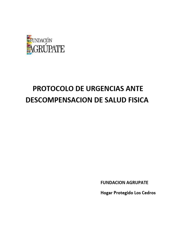 Protocolo Urgencias Fisicas Final | PDF