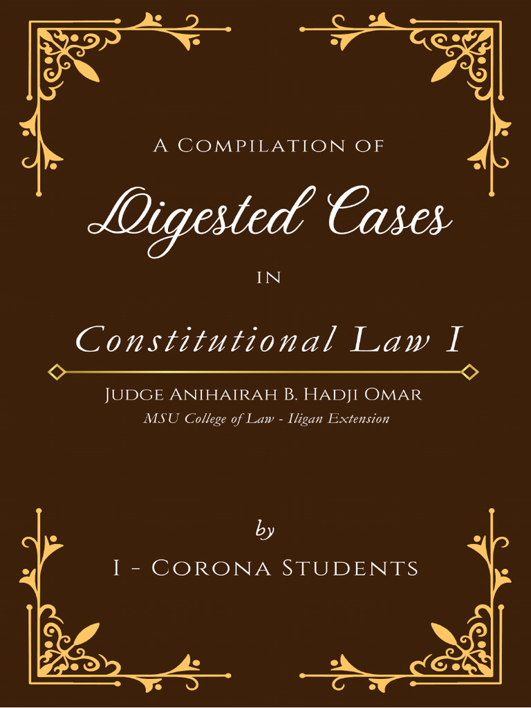 CORONA Case Compilation | PDF