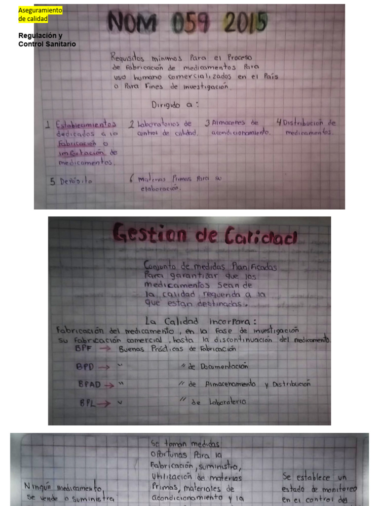 Nom 059 BPM-1 | PDF | Calidad (comercial) | Sistema de manejo de calidad