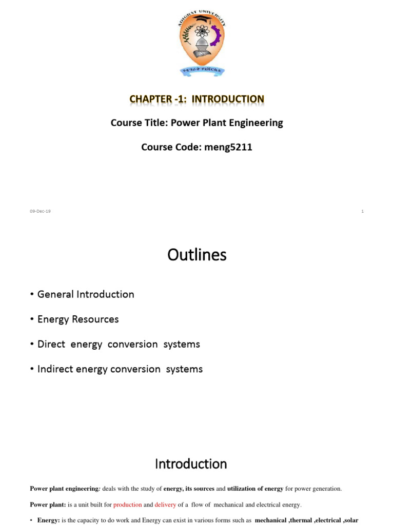 Introduction To Energy Technology | PDF | Power Station | Fuel Cell