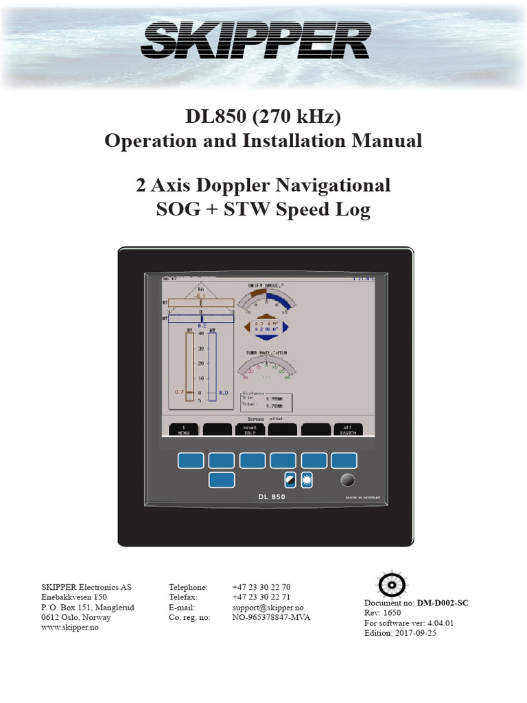 DoLog DL850 Manual | PDF | Technology & Engineering