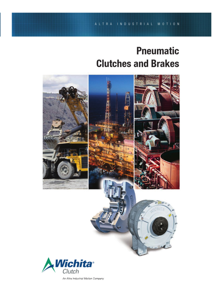 Pneumatic Clutches and Brakes | PDF