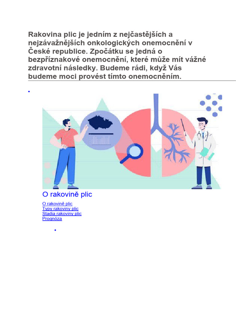 Rakovina Plic | PDF