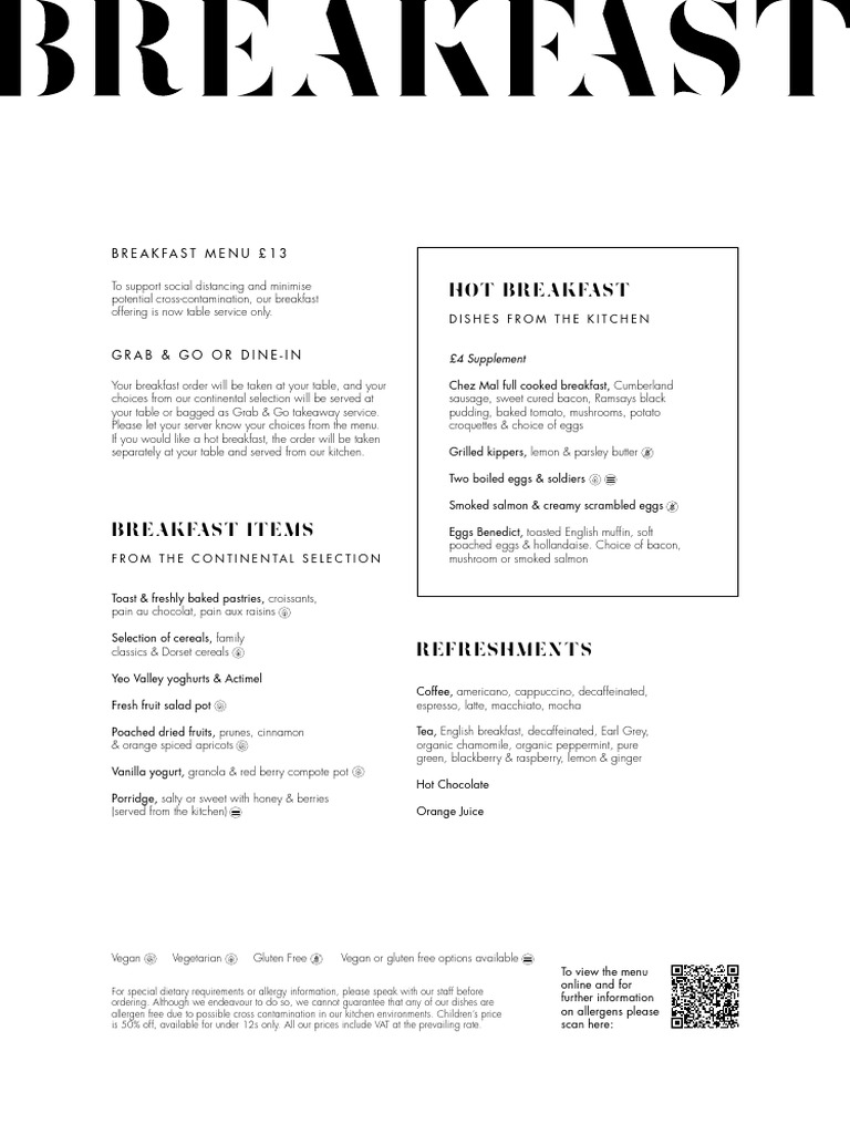 Breakfast Menu | PDF