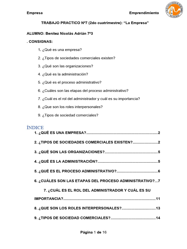 tp7 2do Cuatrimestre | PDF