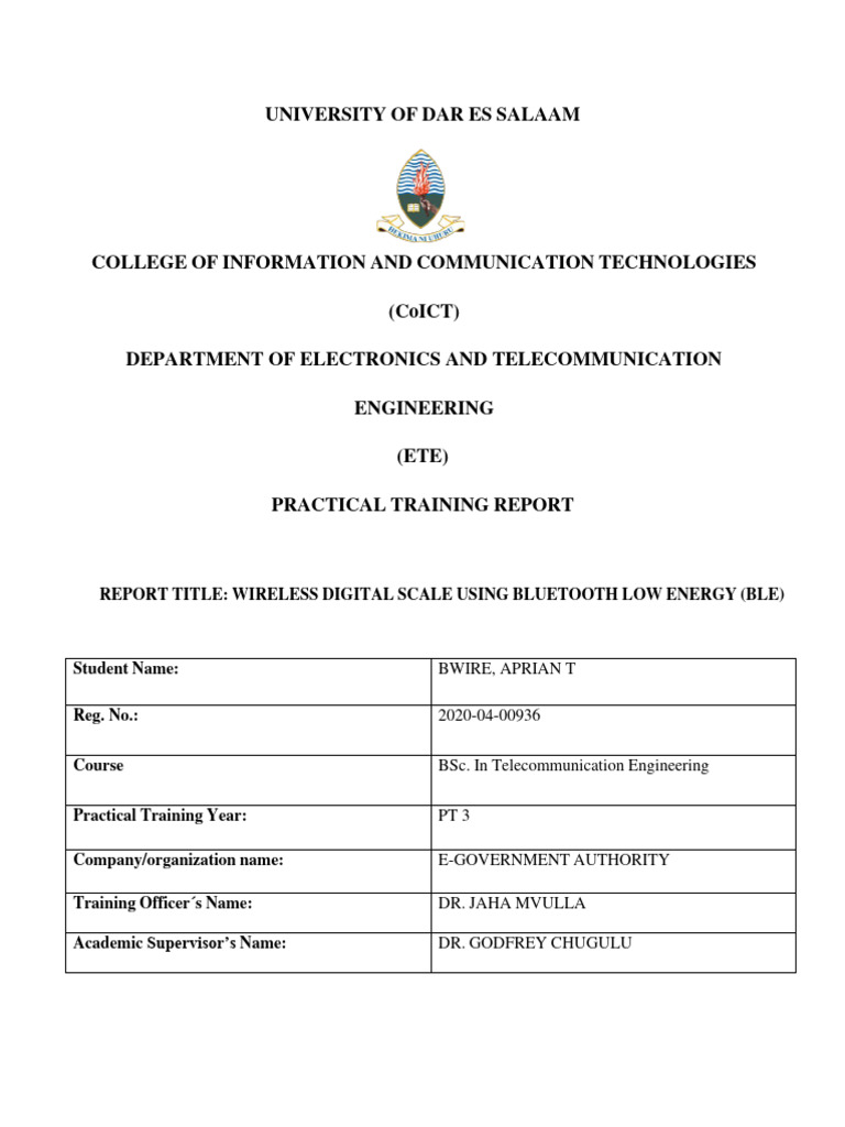 My PT Report 2023 eGA | PDF | Bluetooth | Agriculture