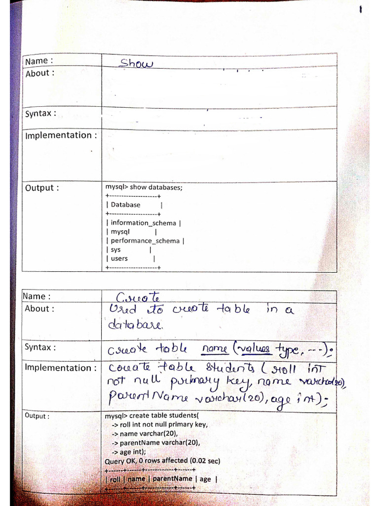 DBMS File Comp-1 | PDF