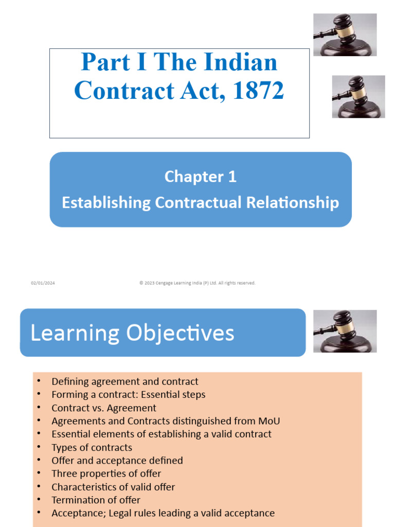 LAB Chapter 1 | PDF | Offer And Acceptance | Memorandum Of Understanding