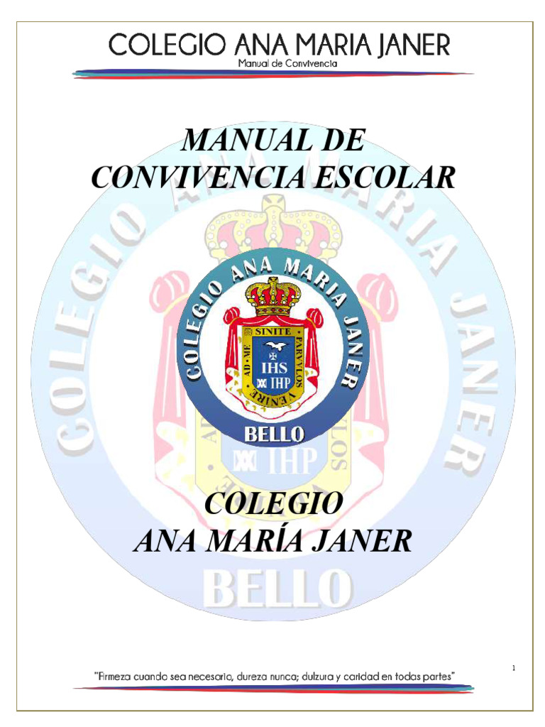 Mper - Arch - 63344 - MANUAL DE CONVIVENCIA 2022 | PDF