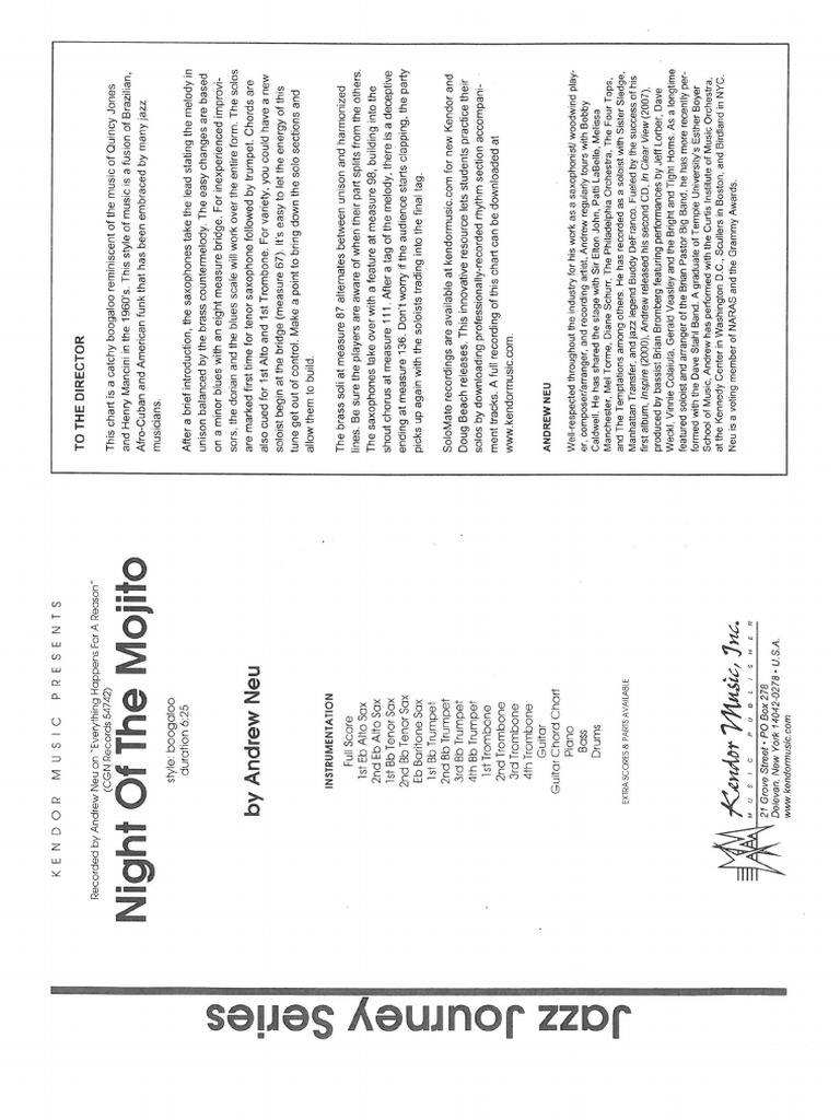 Night of The Mojito | PDF