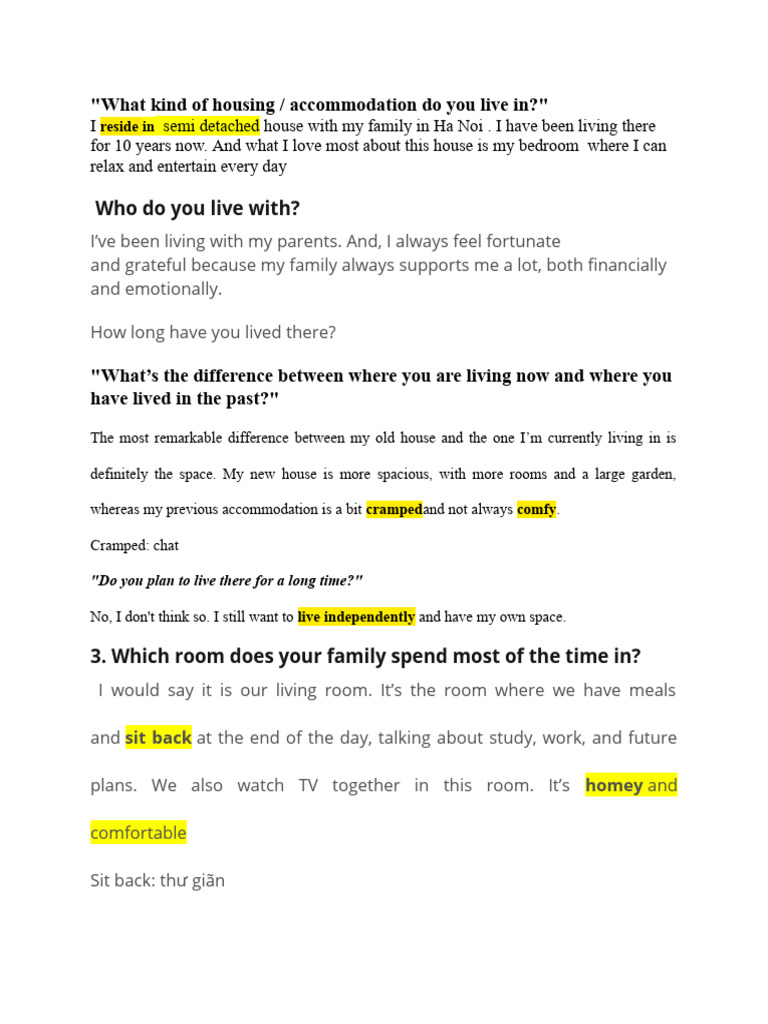 Speaking Test | PDF
