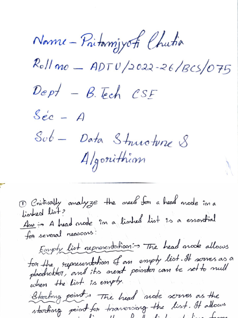Dsa Exam | PDF Dsa Exam | PDF