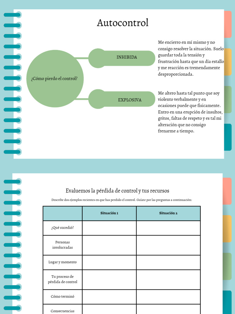 Autocontrol | PDF | Pensamiento