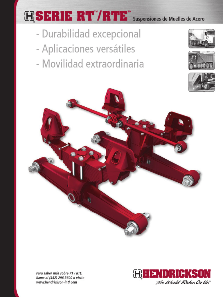 45745-137SP - Rev-H Volquetas Workstar Suspensión Trasera | PDF | Eje ...