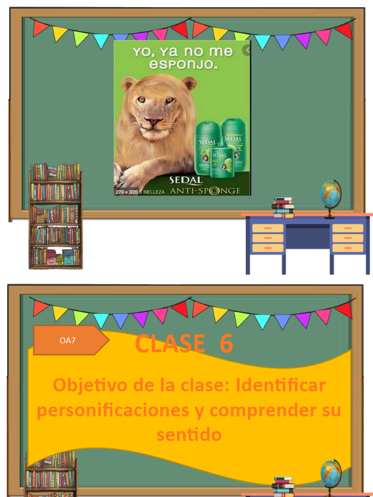 Clase 6 SEPTIMO Personificaciones y Comprender Su Sentido | PDF