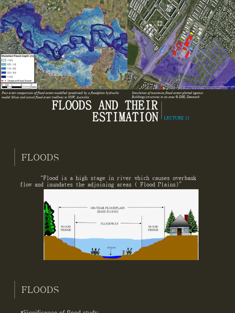 Lecture 12 Flood Estimation Pdf