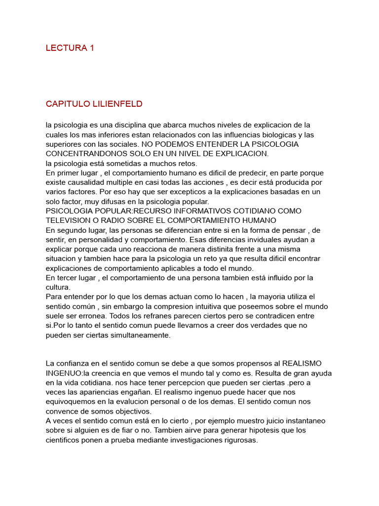 Lecturas Me Tema 1 | PDF | Filosofía