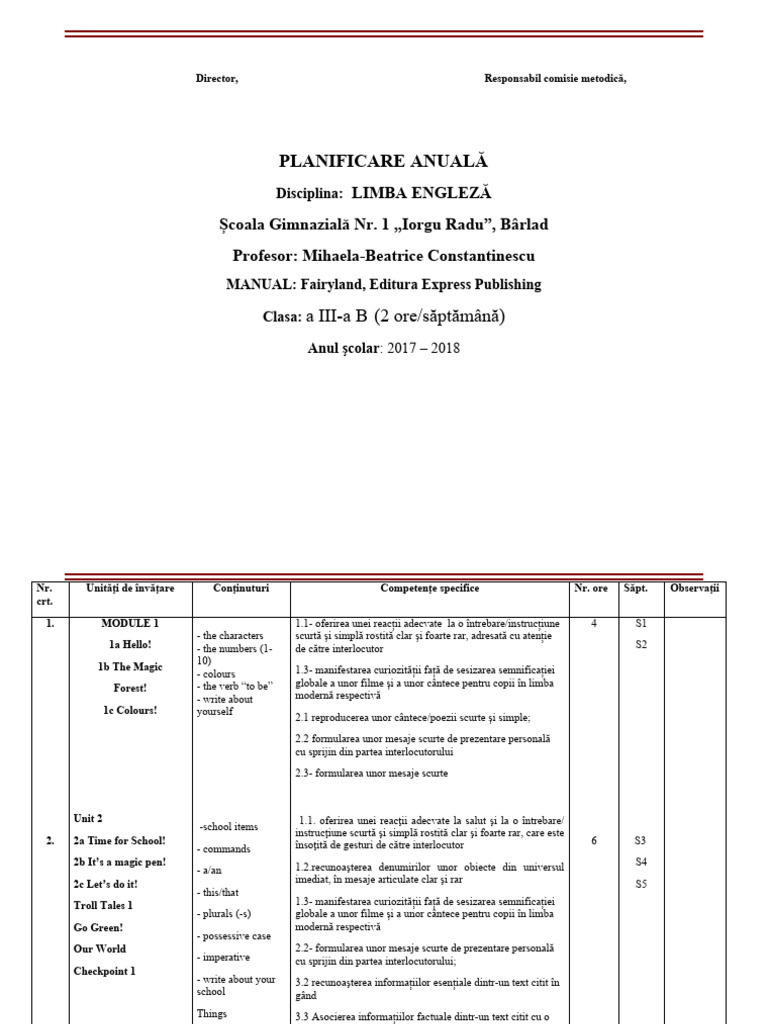 Planif Fairyland | PDF