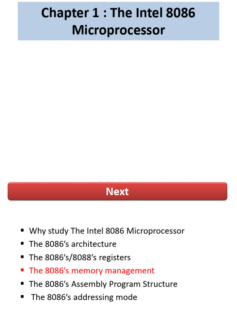 Intel 8086 Microprocessor Guide | PDF | Computer Architecture | X86 Architecture