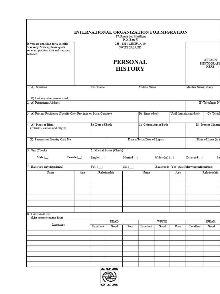 Ph-Form 2 | PDF | Employment | Bail