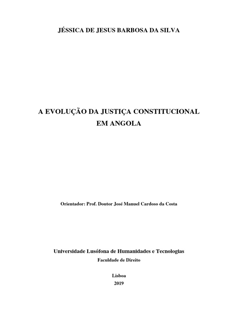 Jéssica Da Silva - Dissertação FINAL 3 | PDF