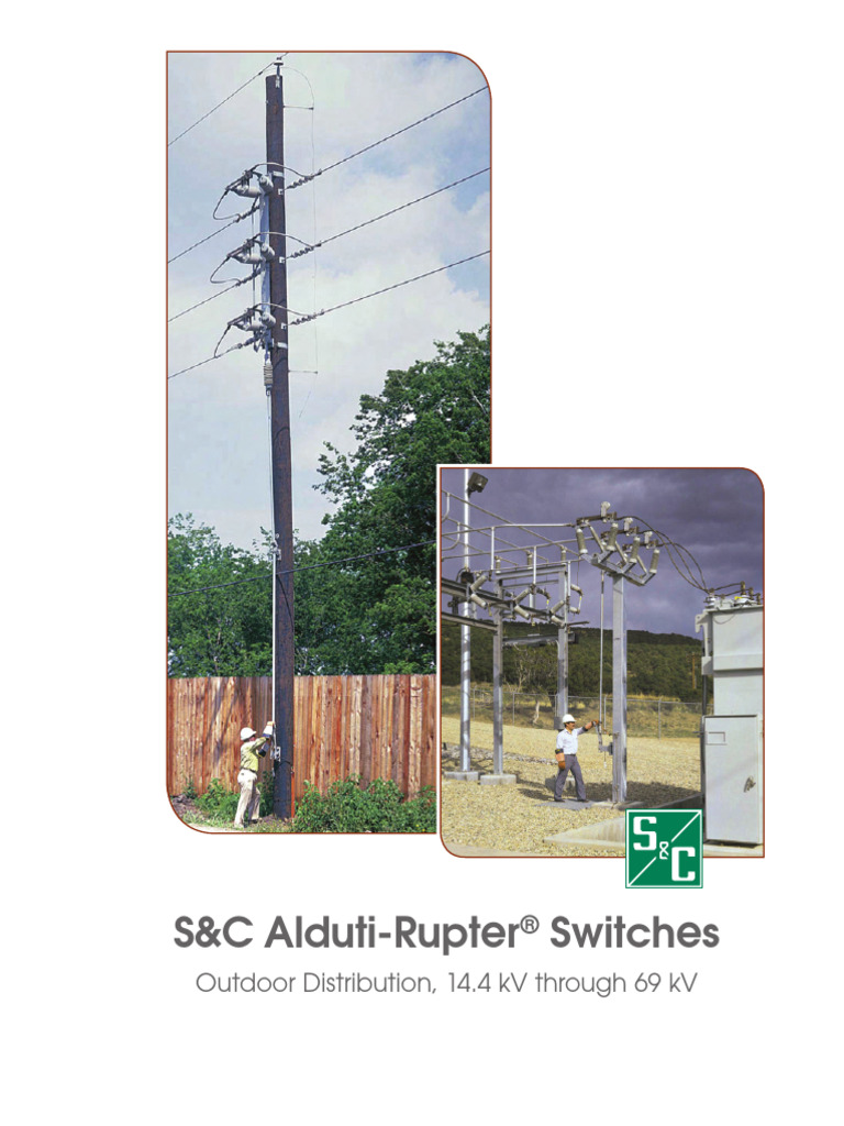 Descriptive Bulletin 761-30 | PDF | Switch | Electrical Substation