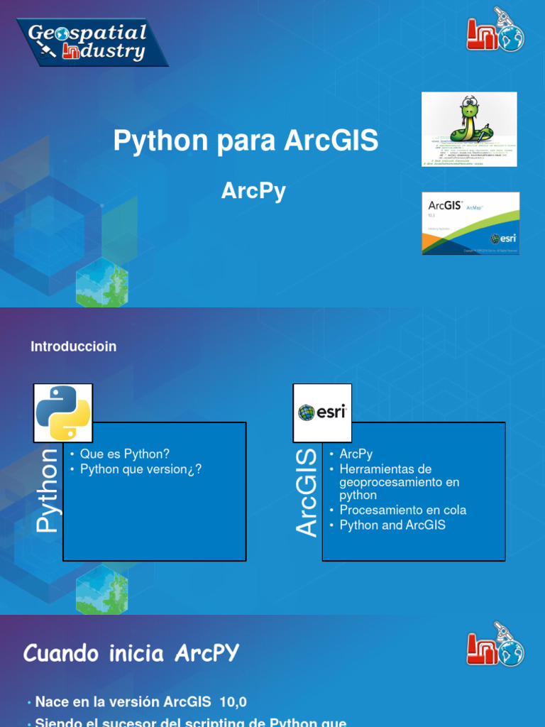 4 PythonParaArcGIS-ArcPY | PDF | Arte