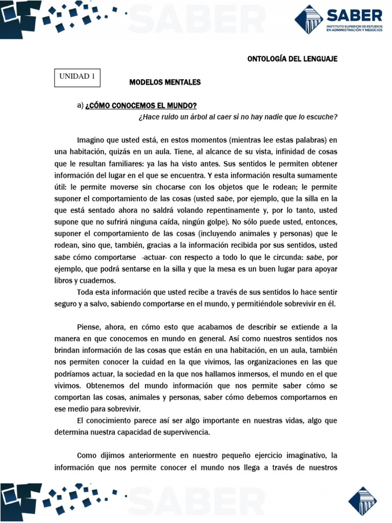 Ontol - Uni 1 - 2015 - Anexo | PDF