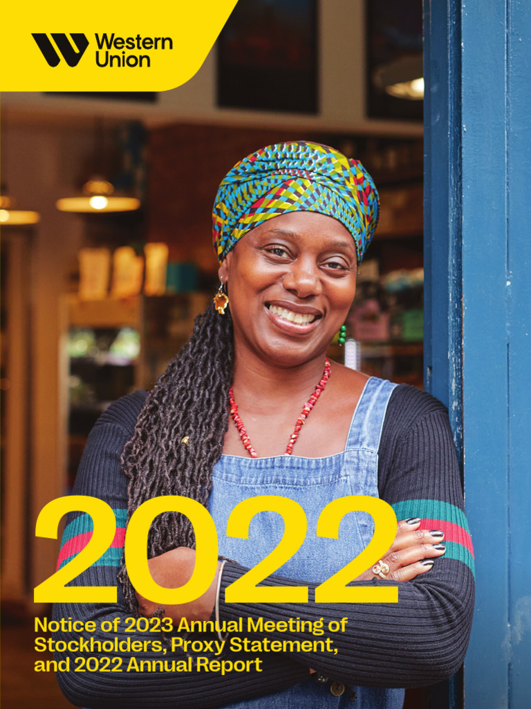 Western Union 2022 Annual Report and 2023 Proxy Statement | PDF | Board ...