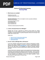 NMI RN License Renewal Checklist | PDF | Nursing | Cheque