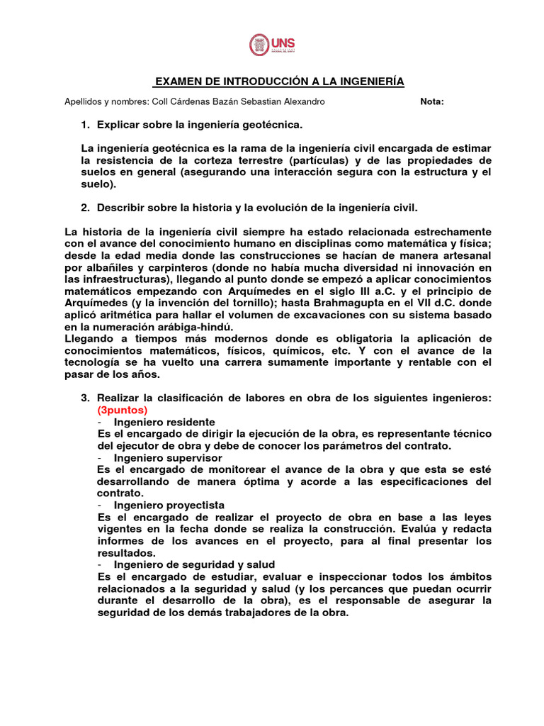 Examen de Introduccion A La Ingenieria 11-07-2022-Coll Cárdenas Bazán ... Examen de Introduccion A La Ingenieria 11-07-2022-Coll Cárdenas Bazán ...