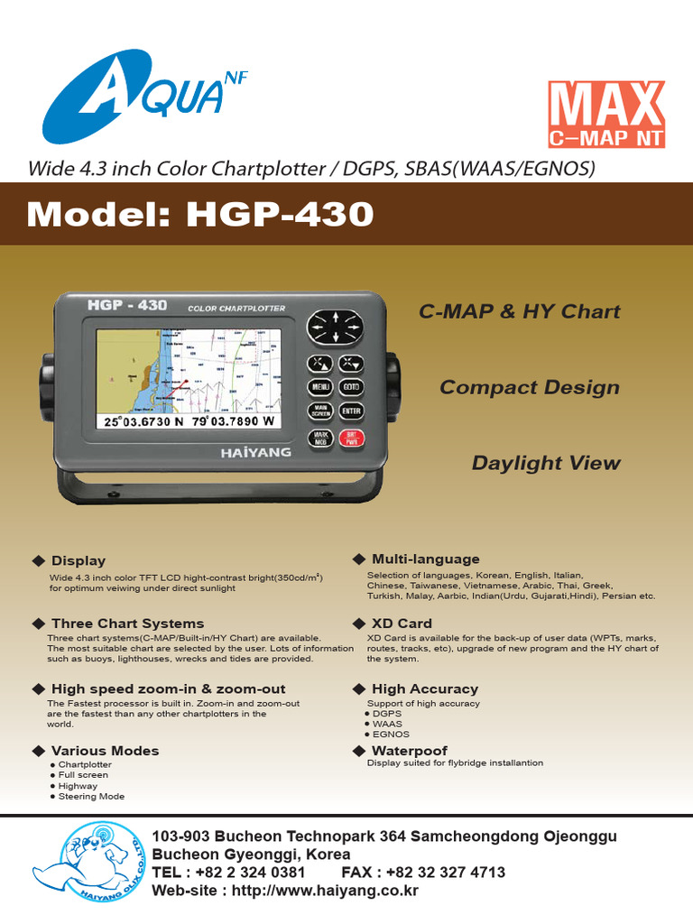 Haiyang HGP 430 | PDF
