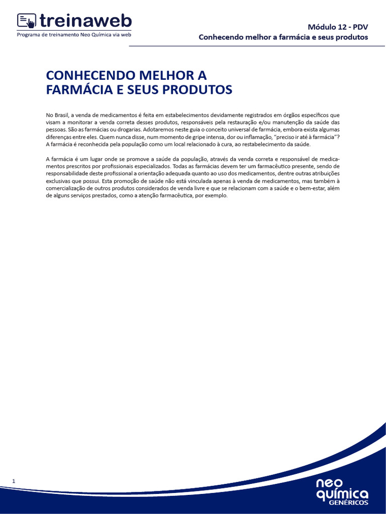 Farmacia Modulo12 | PDF