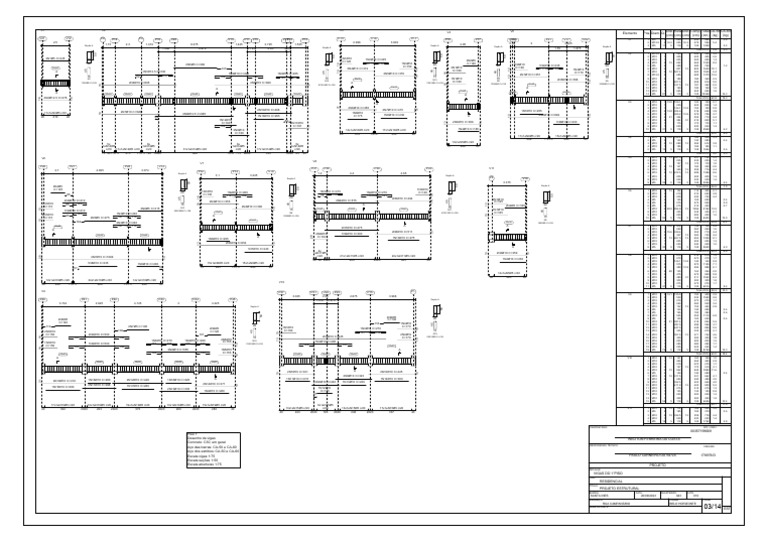 Projeto Estrutural Prancha 03 | PDF